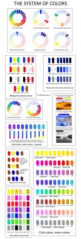 Cold colors and warm colors - Kívül-belül vonzó